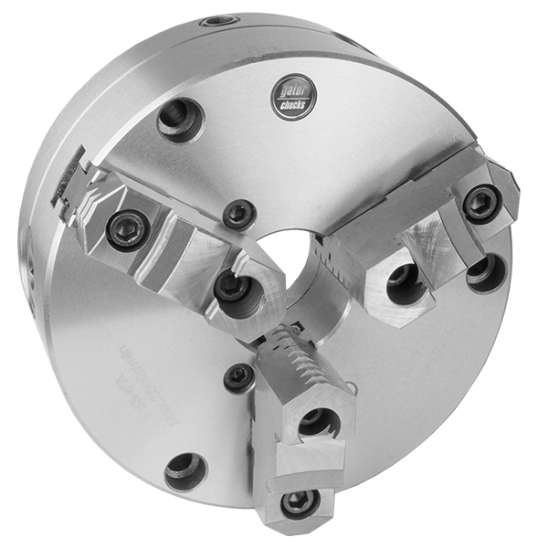3-Jaw Adjustable (Cast Iron) | Gator Lathe Chucks