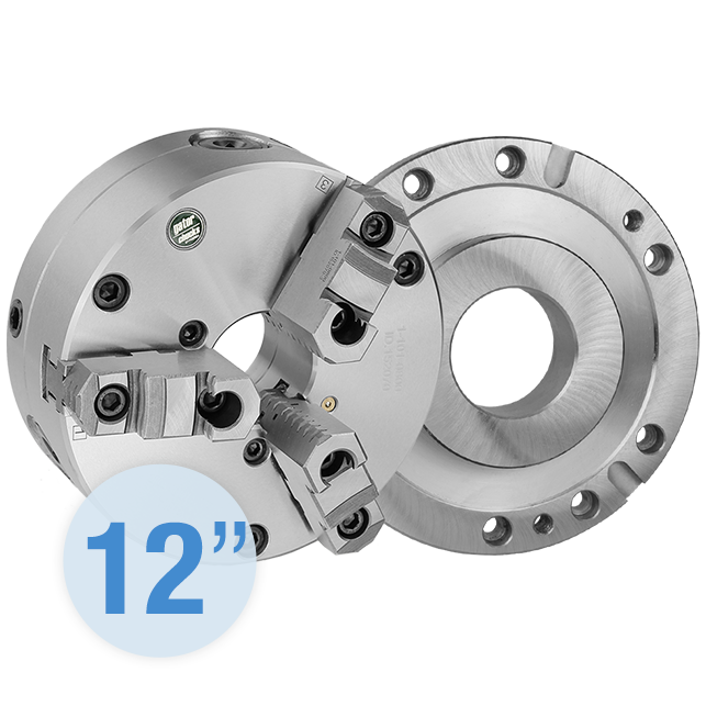 12" Chuck Kits for Rotary Tables | Gator Lathe Chucks