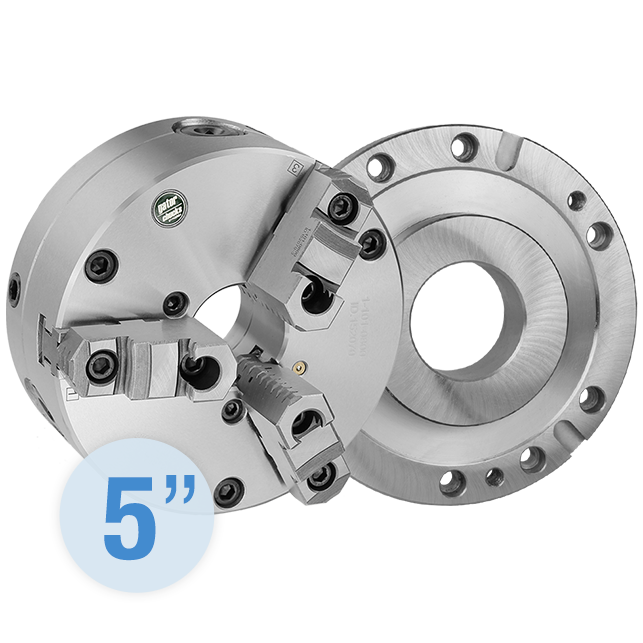 5" Chuck Kits for Rotary Tables | Gator Lathe Chucks
