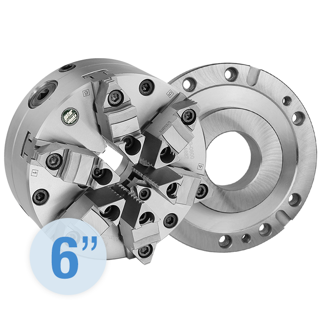 6" Chuck Kits for Rotary Tables | Gator Lathe Chucks