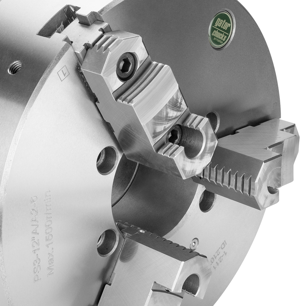 3-Jaw Universal (Cast Iron) | Gator Lathe Chucks
