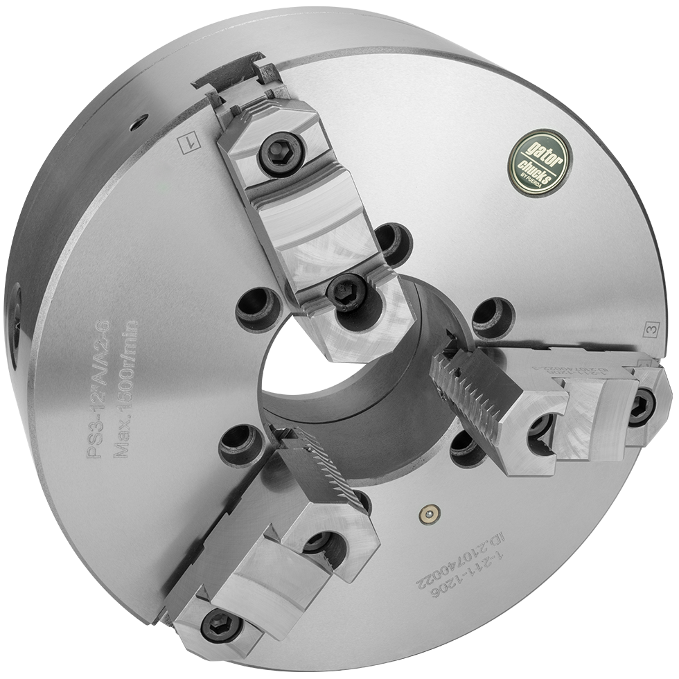 3-Jaw Universal (Cast Iron) | Gator Lathe Chucks