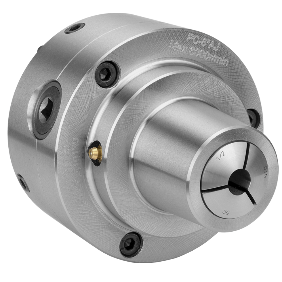 Chuck Kit for Haas 160 Series Rotary Tables, 5C Style, Steel Body, WIT | Gator Lathe Chucks