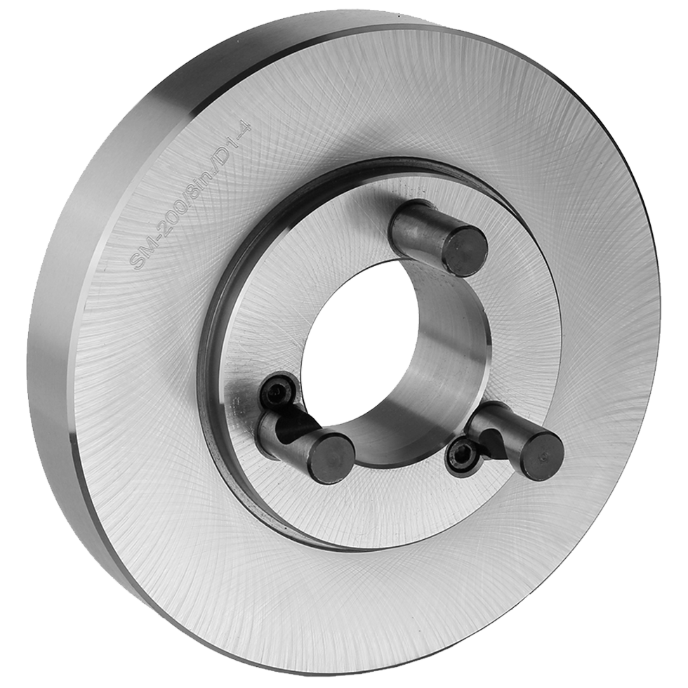 Fully-Finished Adapter, Forged Steel for 6" Independent Chucks, D1-4 S ...