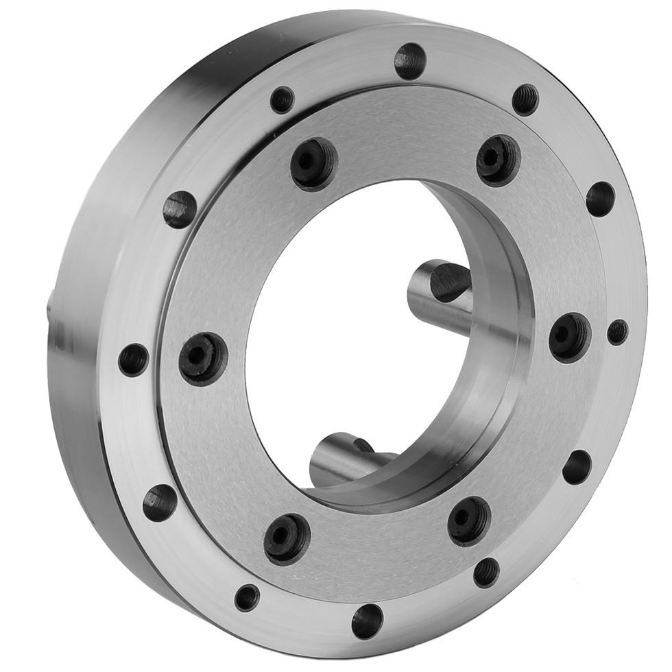 Machined Adapter, Forged Steel for 6" Scroll Chucks, D1-3 Spindle Moun ...
