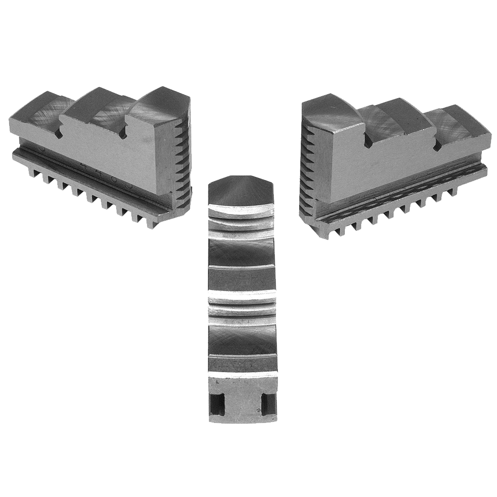 OD Hard Solid Jaws for 3-Jaw Scroll Chucks 10" | Gator Lathe Chucks